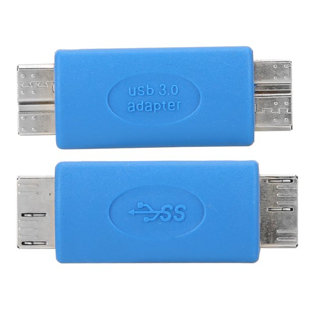 Adaptador convertidor USB 3.0 Micro B macho a USB 3.0 Micro B macho ...
