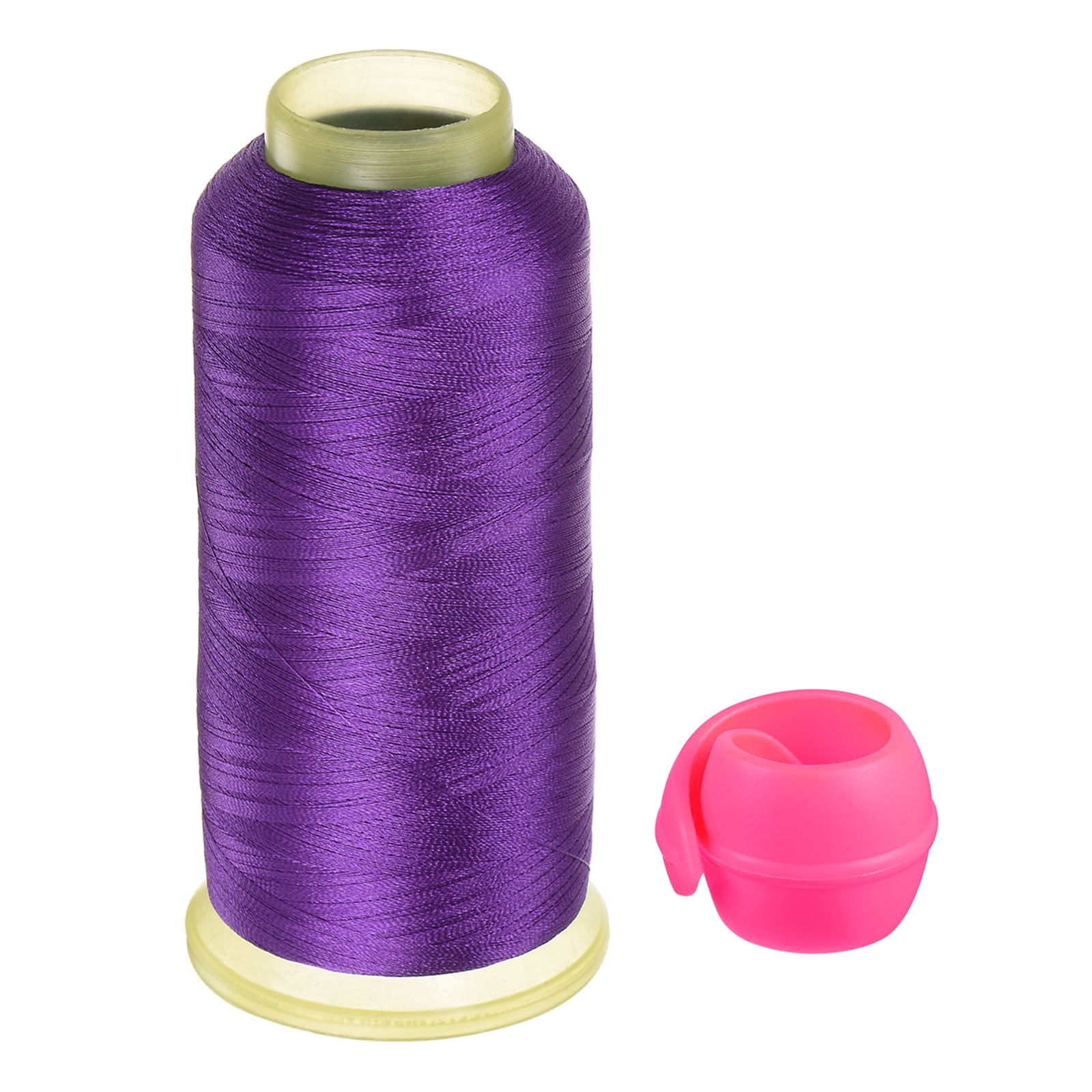 Uxcell Polyester Embroidery Thread Thread Spools Savers Kit, Deep ...