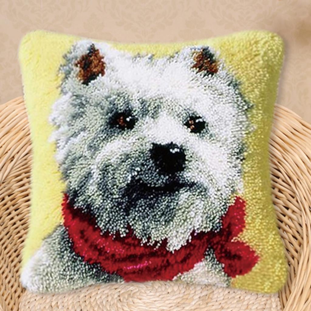 Click here for Jifeng Latch Hook Cushion Front 16. 9 Inches X 16.... prices