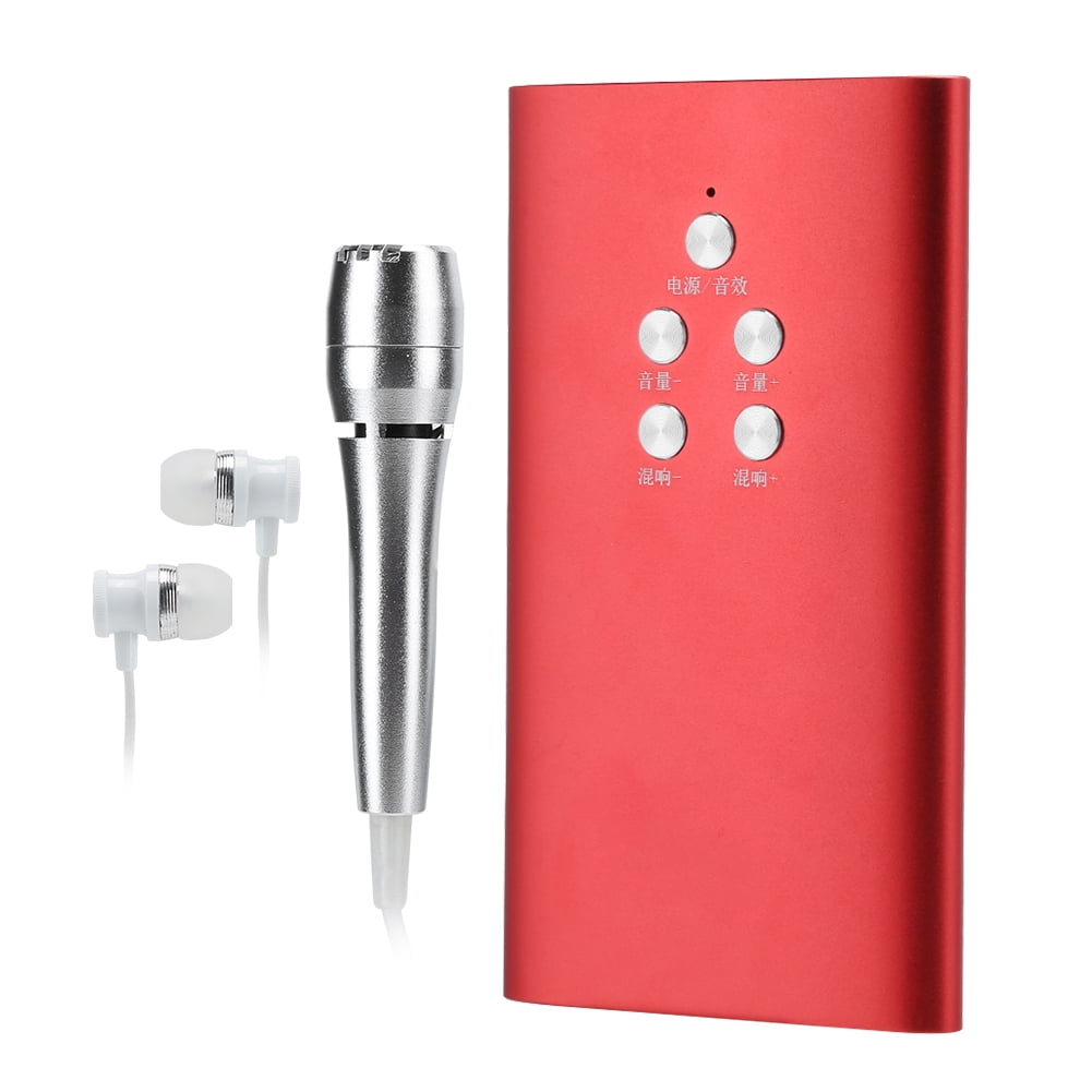 Khall Portable Sound Card,Audio Card,Mobile Phone K Song Portable Sing ...
