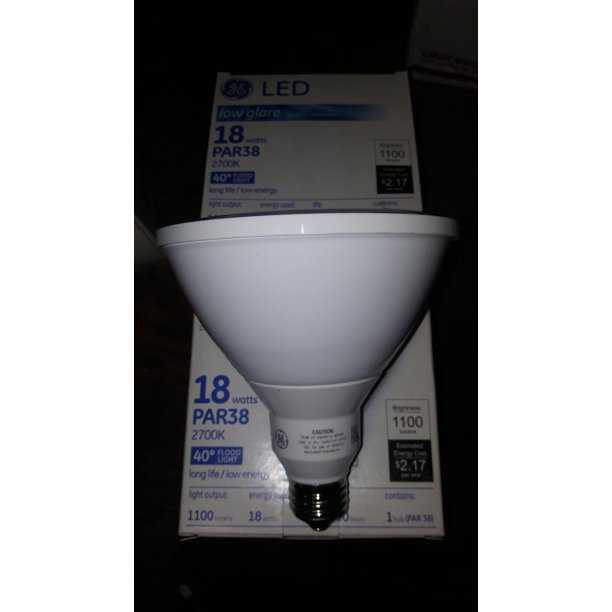 GE Lighting Directional LED Lamp, 18 watt, 120 volt, PAR38, Medium ...