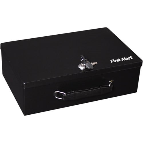 First Alert Deluxe Locking Steel Security Box, 3031F - Walmart.com
