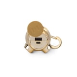 BUQU CHUBS - Pig Power Bank Gold - Walmart.com