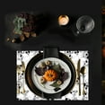 Koyal Wholesale Halloween Placemats, Piled Skulls Disposable Cardstock ...