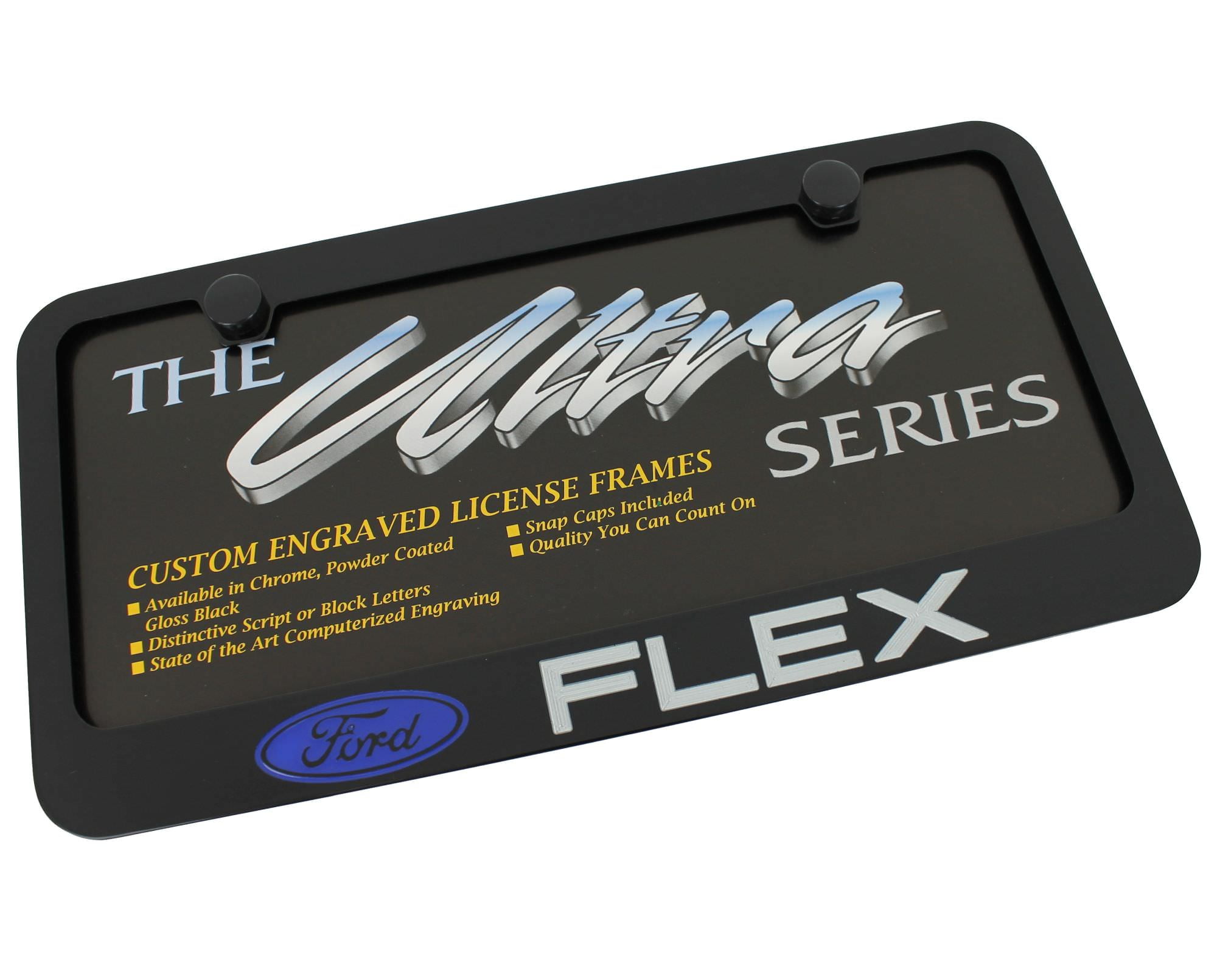Ford Flex License Plate Frame (Black) - Walmart.com