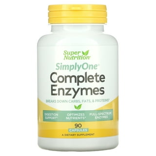 NaturalSlim Helpzymes w/ HLC Acid & Pancreatin - Digestive Enzymes 100 ...