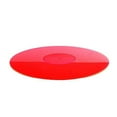 11.75" OrangeLit Acrylic Turntable Mat - Precision Machined with Record ...
