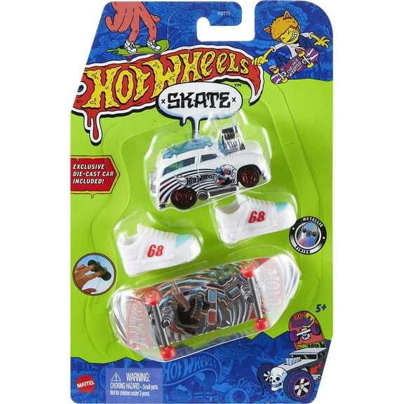 Hot Wheels Skate Tony Hawk Transforming Skate Bus with 1 Exclusive ...