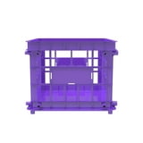 Storex Standard File Crate, Holds Letter and Legal Folders, School ...