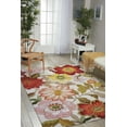 Nourison Fantasy Botanical Ivory Area Rug, Hand-Hooked, Floral Design ...