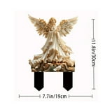 Garden Statue Statue Outdoor Decor,Garden Angel Figurine Outdoor ...