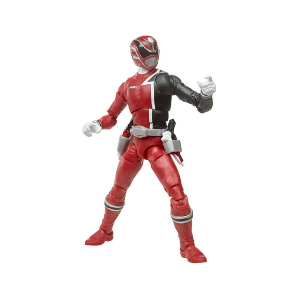 Power Rangers Lightning Collection S.P.D. Red Ranger Action Figure Set ...