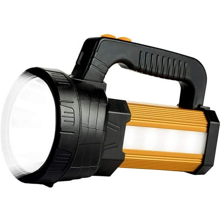 Rechargeable Spotlight Super Bright Led Tactical Flashlight 9600mah ...