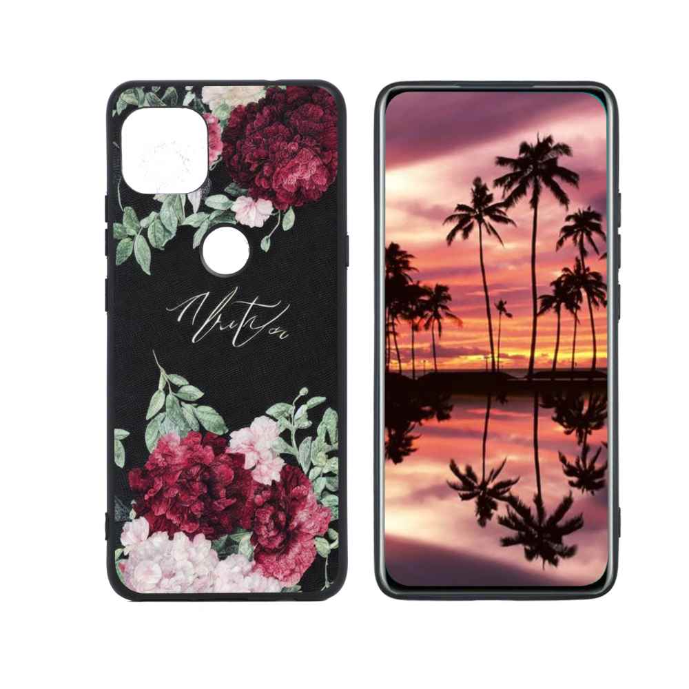 Compatible with Motorola G 5G Phone Case, Name-477 Case Silicone ...
