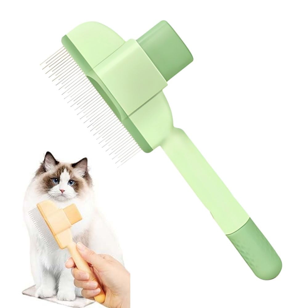 Click here for Nobrand Brush For Cats  Self-Cleaning Pet Flea Com... prices