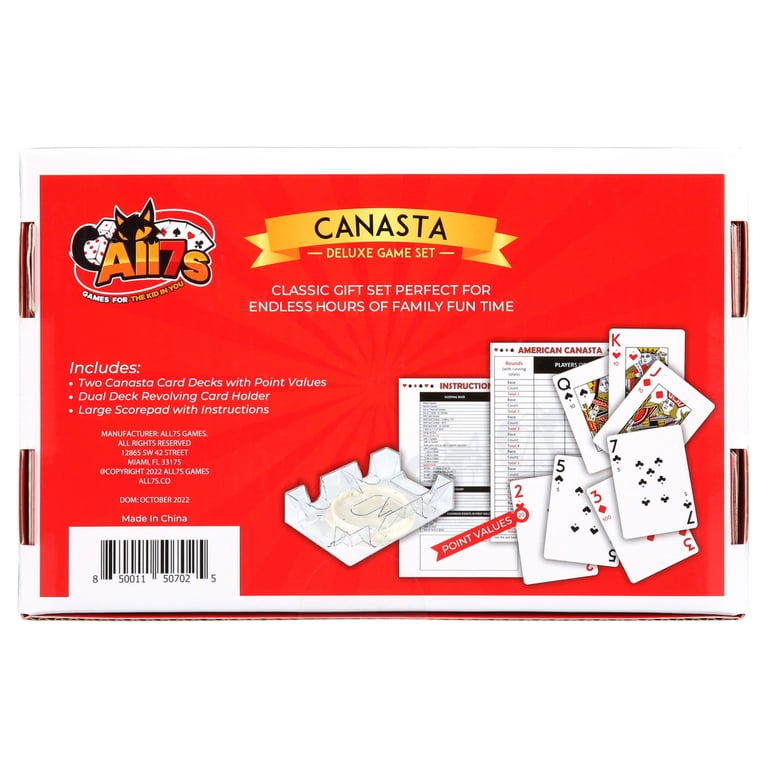 Canasta Cards With Point Values