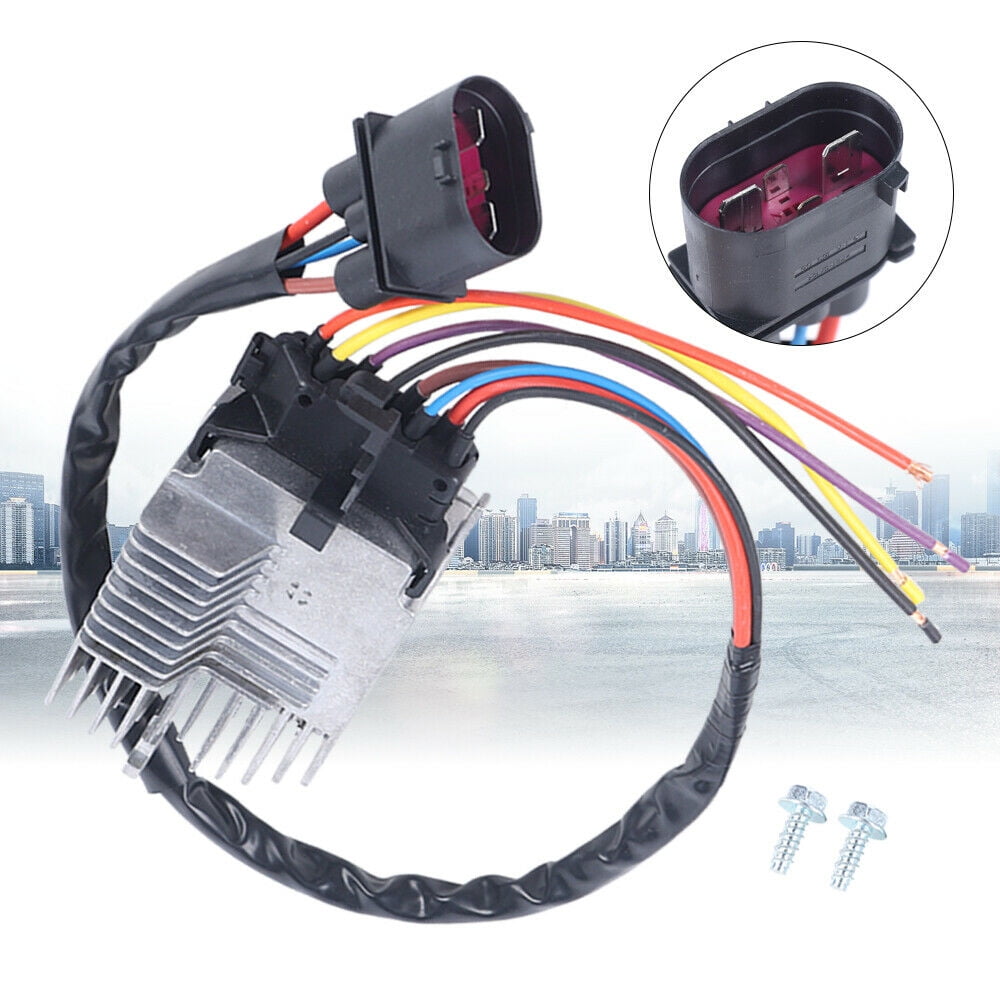 Car Radiator Cooling Fan Relay Control Modul For 2002-03 Audi A6 3.0L ...