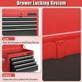 Costway High Capacity 6-Drawer Rolling Tool Chest Storage Cabinet ...