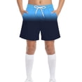 Fengactive Kids Boys Gradient Swim Shorts Lightweight Quick Dry ...