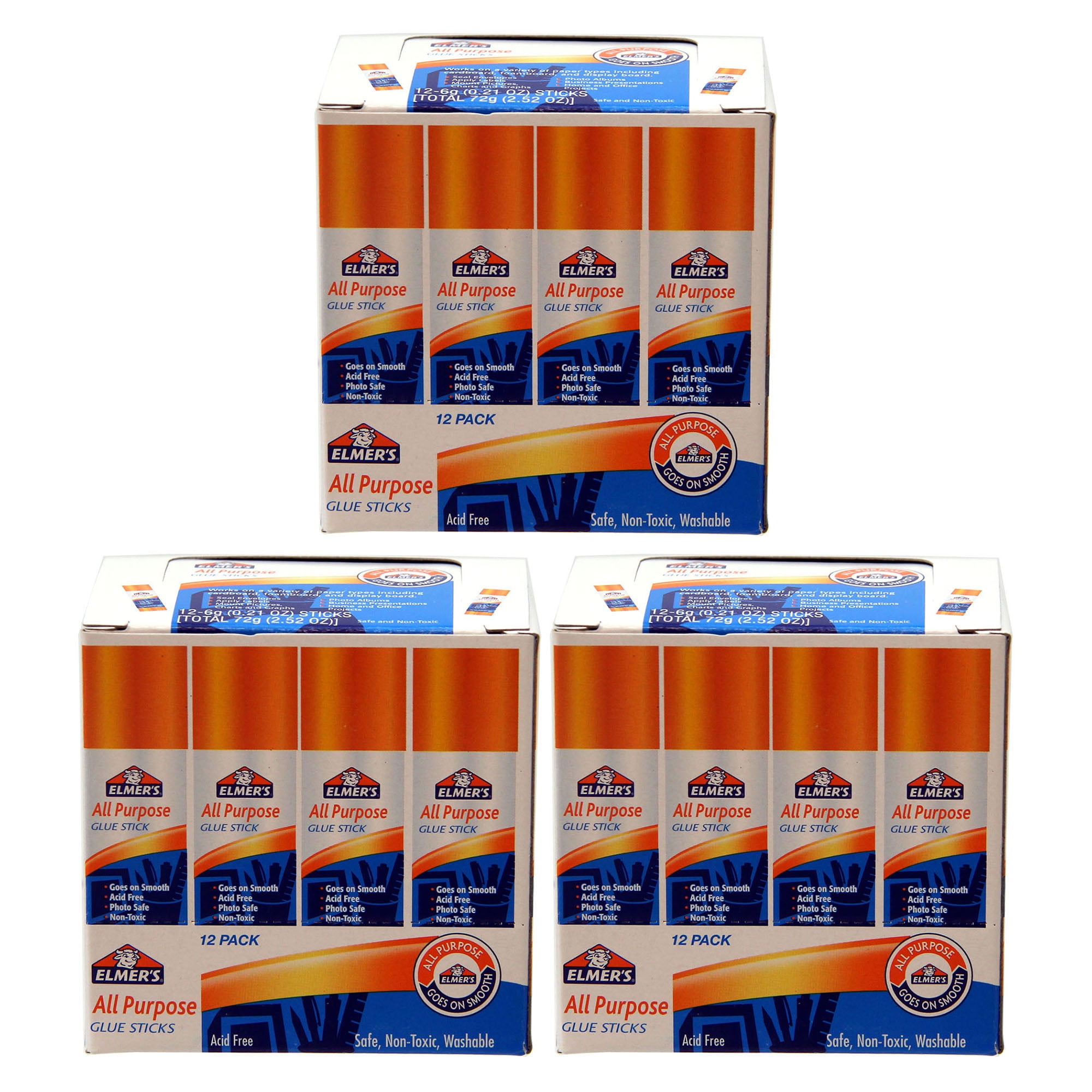 Elmer's All Purpose Glue Stick, 0.21 oz (36 Count) - Walmart.com