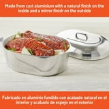 IMUSA 18" Cajun Cast Aluminum Oval Roaster with Lid & Tray - Walmart.com