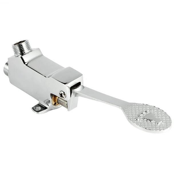 Ccdes Foot Pedal Faucet Control,Foot Pedal Faucet Valve,G 1/2 Thread ...