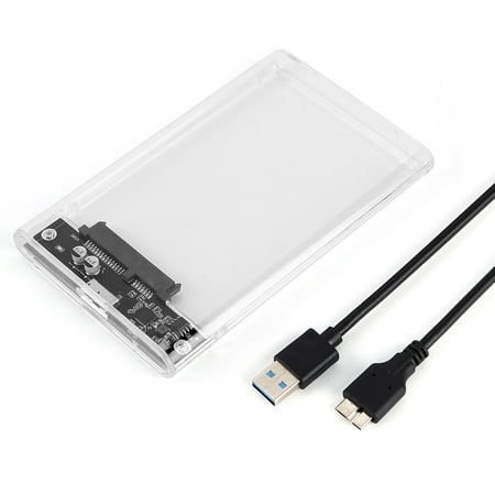 Mirror wind USB3.0 HDD Enclosure 2.5 inch SATA SSD Hard Drive Case ...