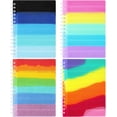 4 Styles Fidget Notebook Rainbow Spiral Sensory Journal A5 80 Lined ...