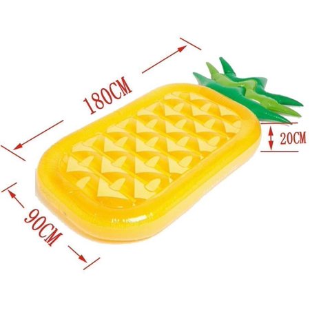 Giant Inflatable Pineapple Pool Float Pool Raft Water Toy for Kids and ...