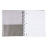 Spiral Durable Notebooks, 2 Pack (3 Subject, Wide Ruled) - Walmart.com