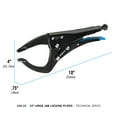 CHANNELLOCK 10-inch Large Jaw Locking Pliers, Ideal for Accomodation of ...