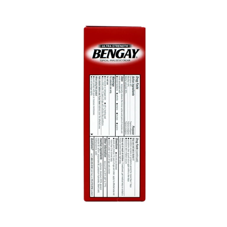 Bengay Ingredients