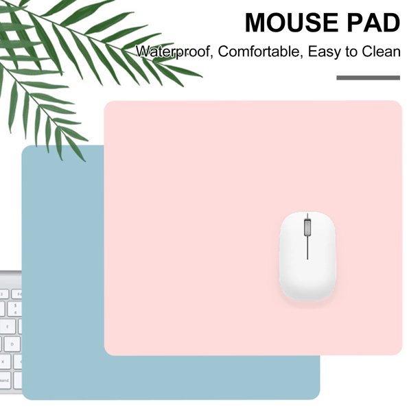 Mouse Pad Smooth Anti-slip Waterproof Desk Keyboard Mouse Mat Wrist ...