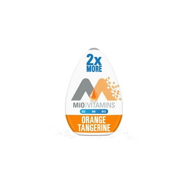 Mio Energy Zero Calorie Sugar Free Orange Vanilla Liquid Water Enhancer, Drink Flavoring (Pack ...