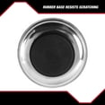 Hyper Tough Magnetic Cup Organizer for Nuts Bolts 6-Inch Diameter Metal ...
