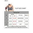 Spencer 3Pack Women's Seamless Sports Bra, High Impact, XL, 3 Colors ...