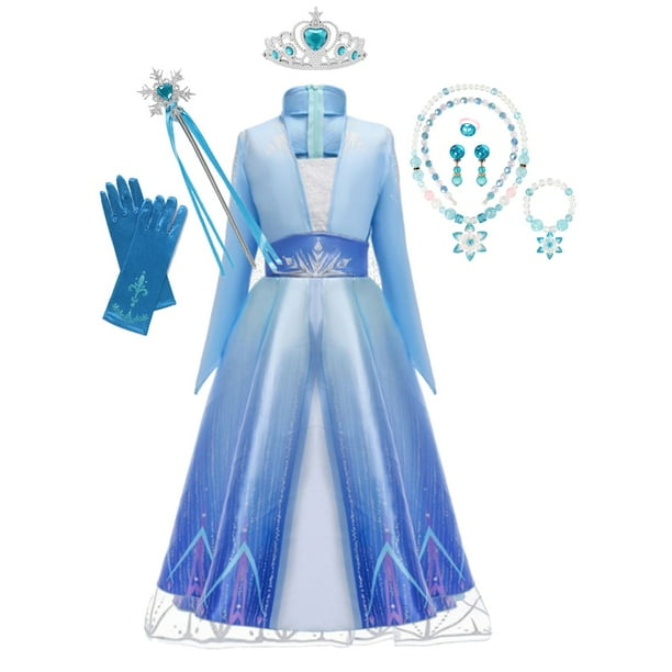 Frozen Girls Elsa Princesse Cosplay Robe Encanto Mirabel Isabel Dolores ...