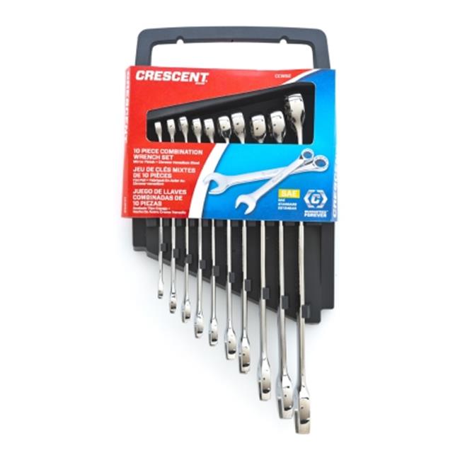 Apex Tool Group Llc - Tools CCWS2 SAE Combination Wrench Set 10 Count ...