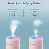AWLYLNLL Colorful Cool Mini Humidifier, USB Personal Desktop Humidifier ...