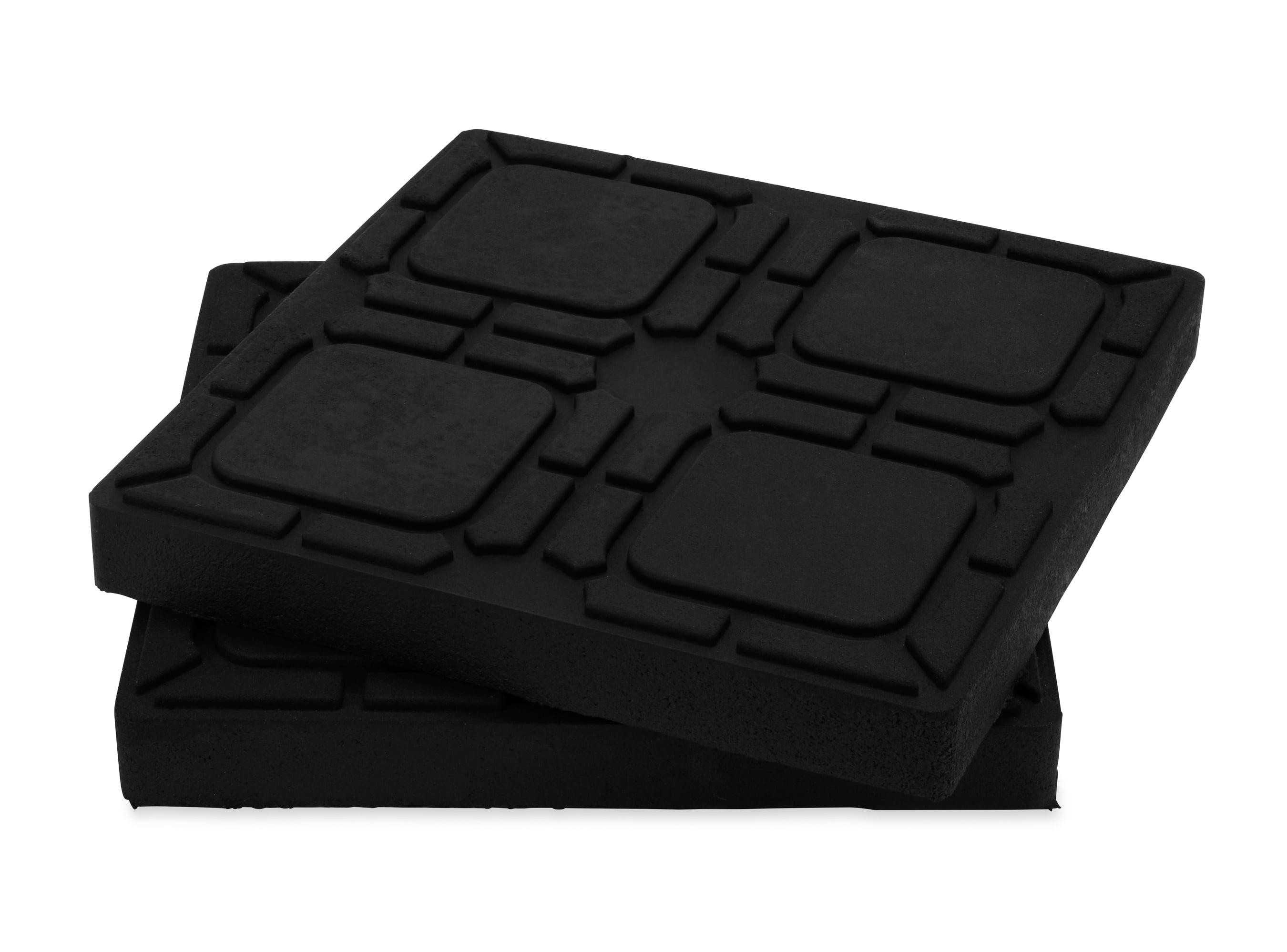 Camco Leveling Block Flex Pads | Pair 8.5-inches by 8.5-inches, Black ...