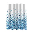 AuroraX Waterproof Shower Curtain Bathroom Separation Curtain 12 Hooks ...