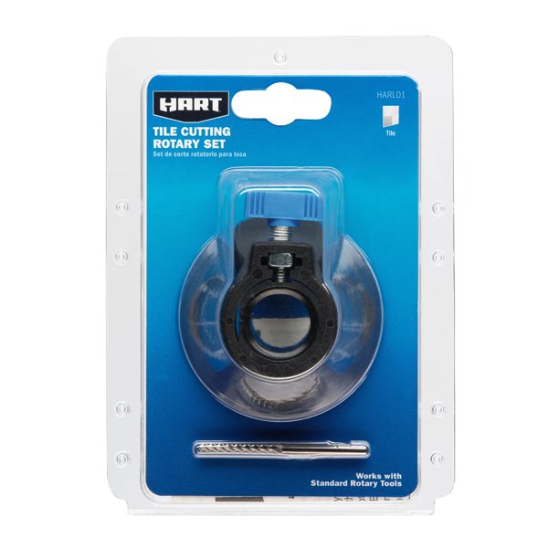 HART Tile Cutting Rotary Tool Accessory Kit for Controlled Cuts ...