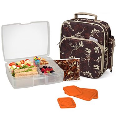 Fit & Fresh Downtown Lunch Kit, Ebony - Walmart.com