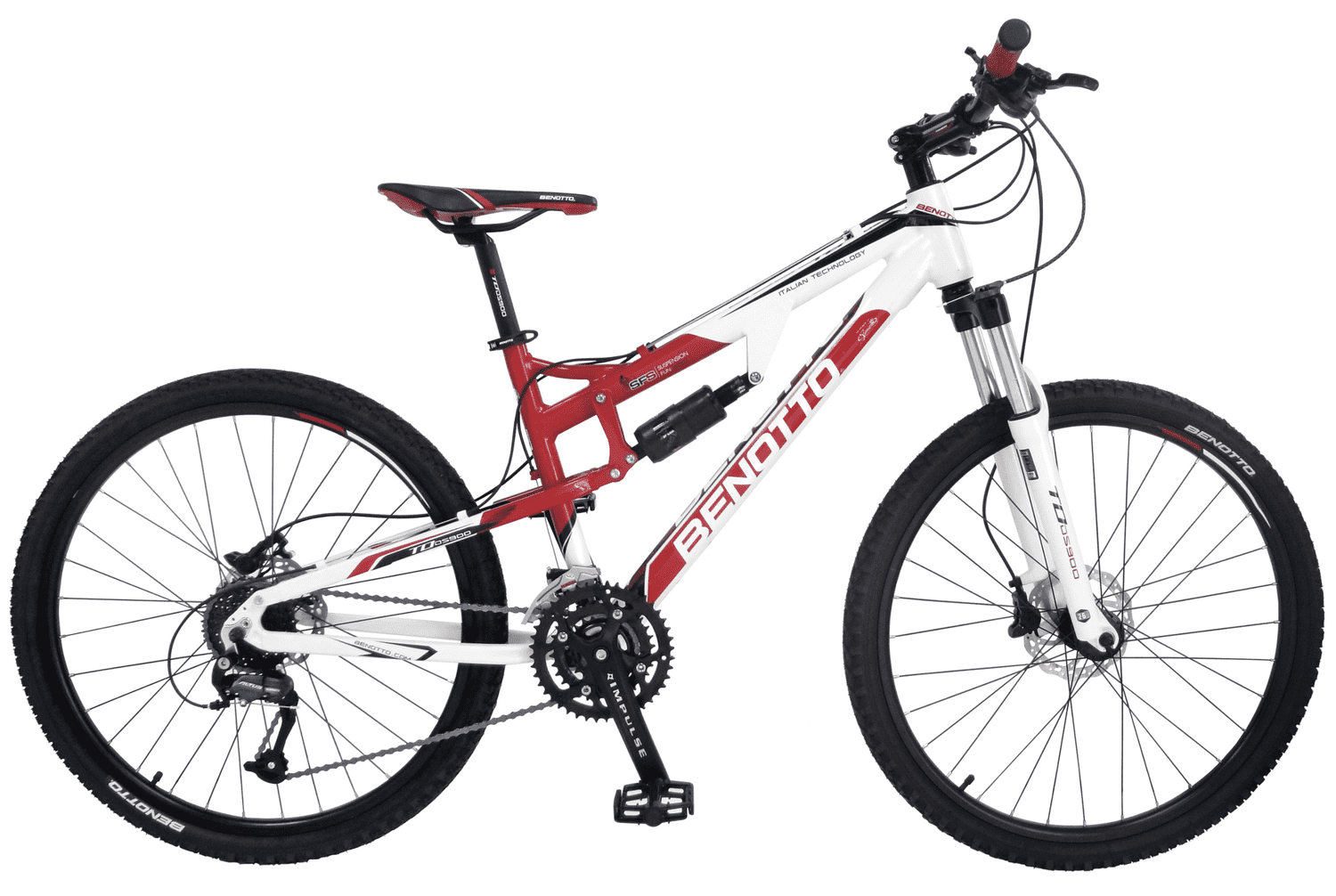 Bicicleta BENOTTO Mtb DS-900 R26 27V Doble Disco Hidráulico | Walmart ...