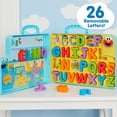 Sesame Street Elmo’s Learning Letters Bus Activity Board, Preschool ...