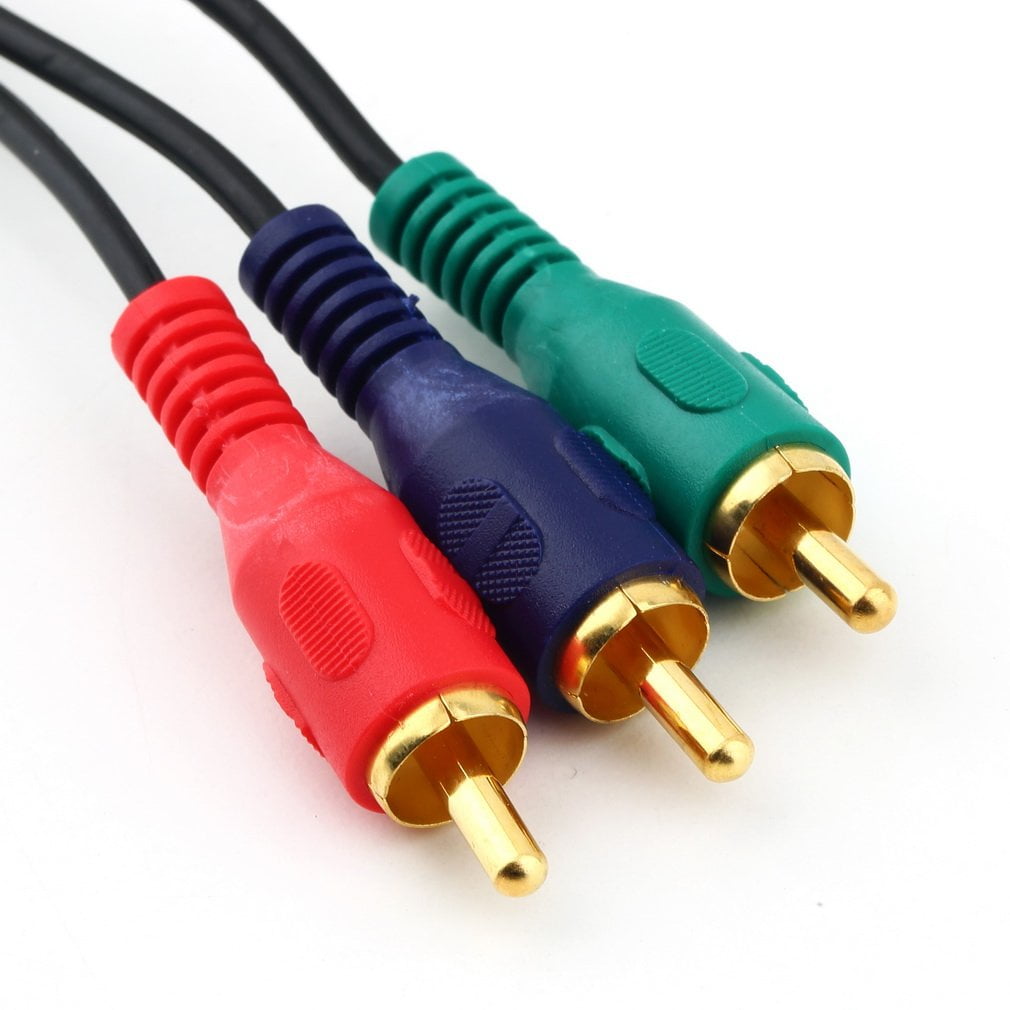 New Mini HDMI To 3RCA 3-RCA 3 RCA Video Component Connection Cable ...