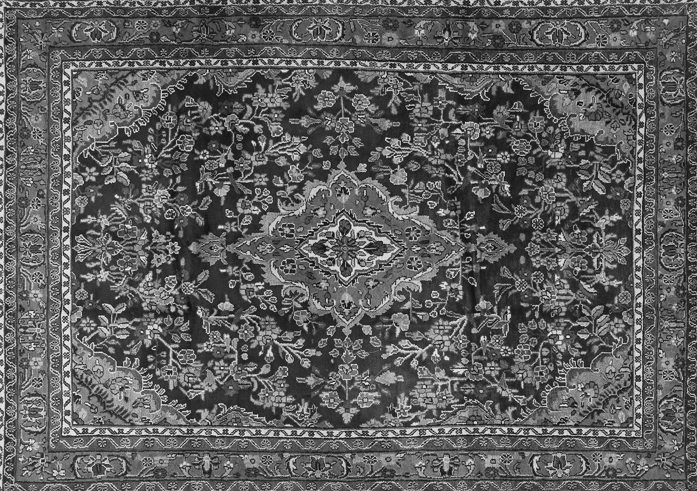 Ahgly Company Indoor Rectangle Persian Gray Traditional Area Rugs, 5' x ...