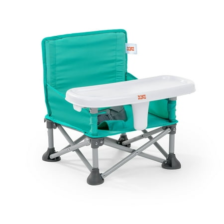 Bright Starts - Pop ‘N Sit Portable Booster Seat - Teal - Walmart.ca