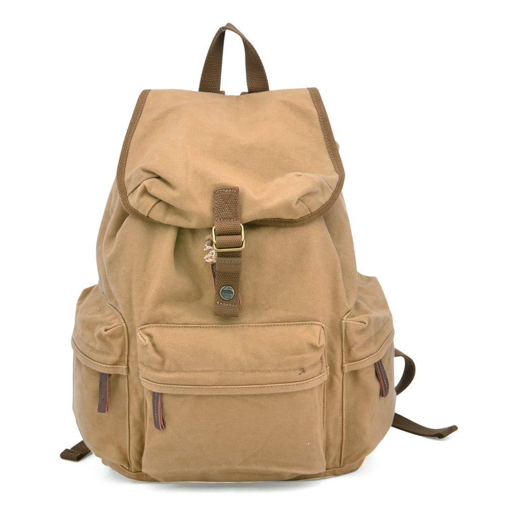 Gootium Gootium Unisex Vintage High Density Thick Canvas Backpack