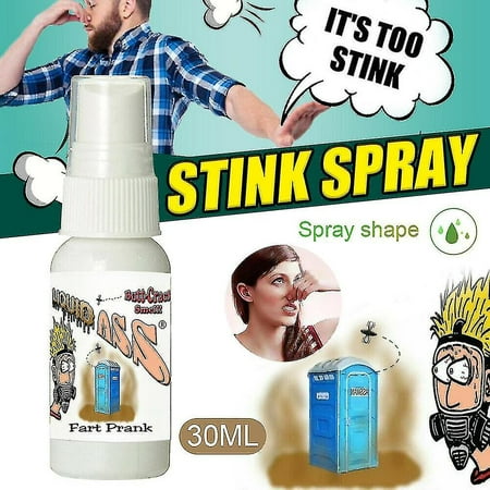 Jue-fish 30ml Fart Spray Nasty Foul Gas Smell Stink Bomb Funny Prank ...